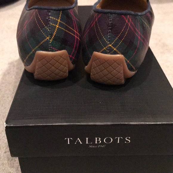 Talbots | Shoes | Nwt Talbots Plaid Flats | Poshmark